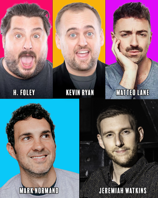 Stand-Up On The Spot with Jeremiah Watkins ft: Mark Normand, Kevin Ryan ...